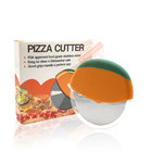 Stainless Steel Pizza Cutter Wheel Slicer with Protective Sliding Blade Guard
